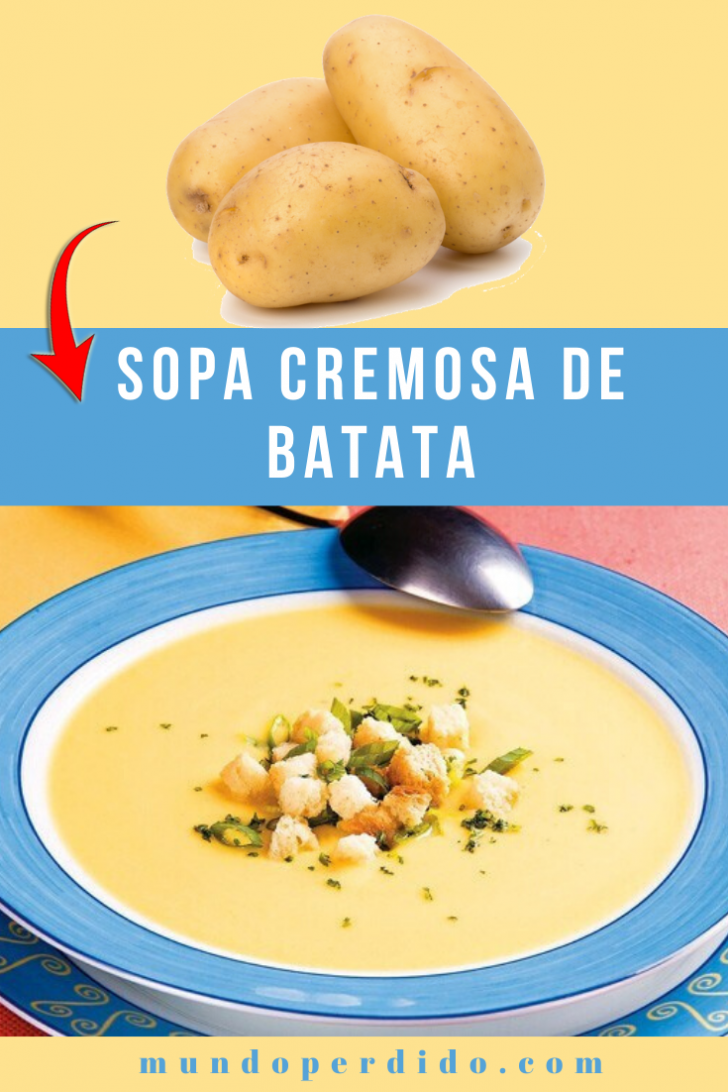 Sopa Cremosa de Batata